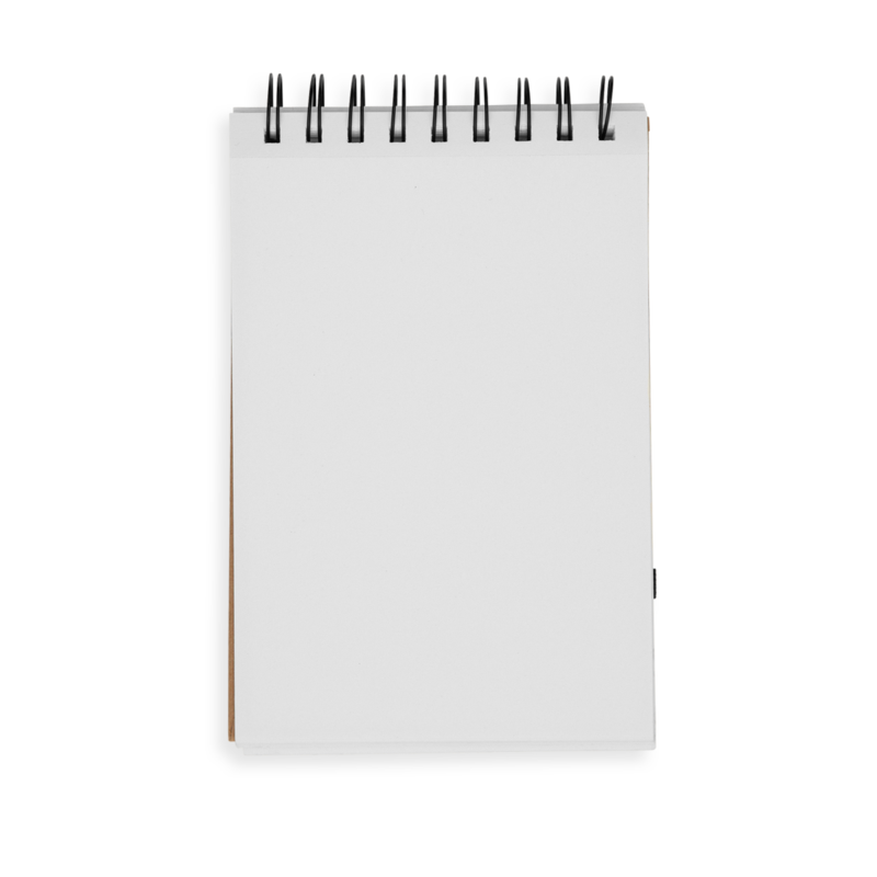 White Paper DIY Sketchbook – Gum Tree